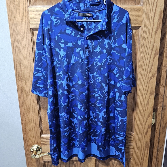 Ralph Lauren | Shirts | Mens Blue Camouflage Polo Shirt | Poshmark